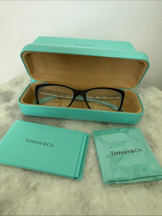 Tiffany & Co. | Accessories | Tiffany Co Black Eyeglasses With Tiffany ...